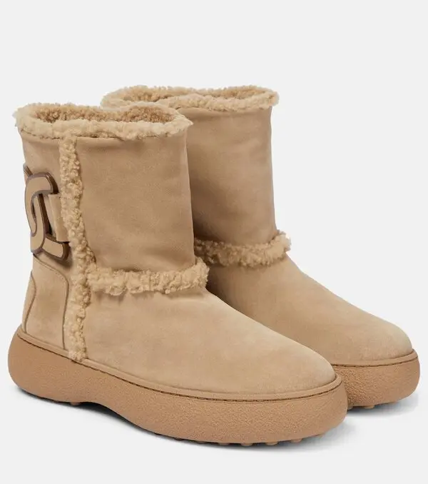 TOD'S Suede Ankle Boots