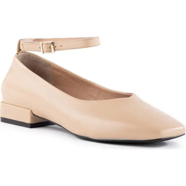 Seychelles Pumpkin Ankle Strap Pumps - Vacchetta
