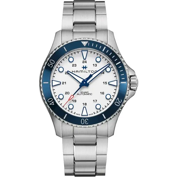 Hamilton Khaki Navy Scuba Automatic Bracelet Watch - Silver