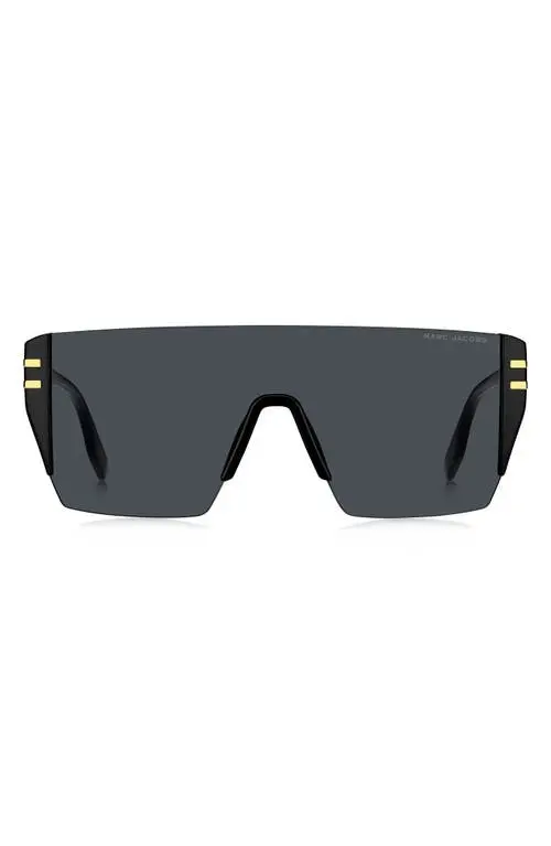 Marc Jacobs 99mm Shield Sunglasses - Black/grey
