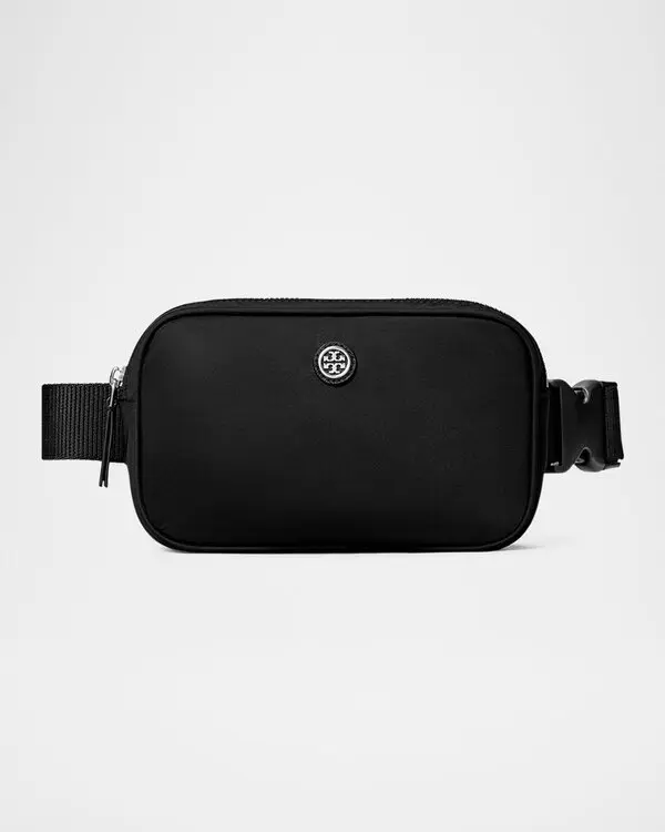 Tory Burch Virginia Nylon Belt Bag - Black