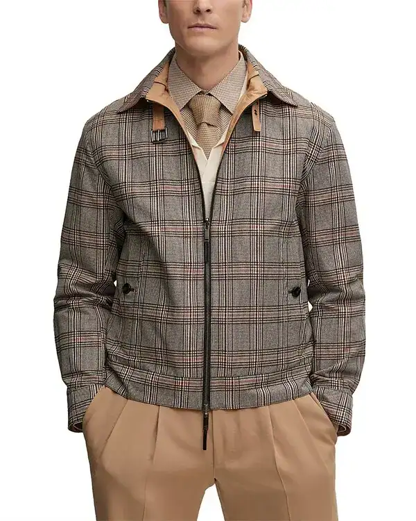 Hugo Boss Coverse Reversible Jacket - Medium Beige | Editorialist