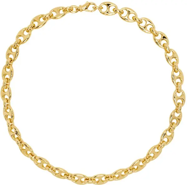 SOPHIE BUHAI Gold Small Barbara Chain Necklace - 18k Gold Vermeil ...