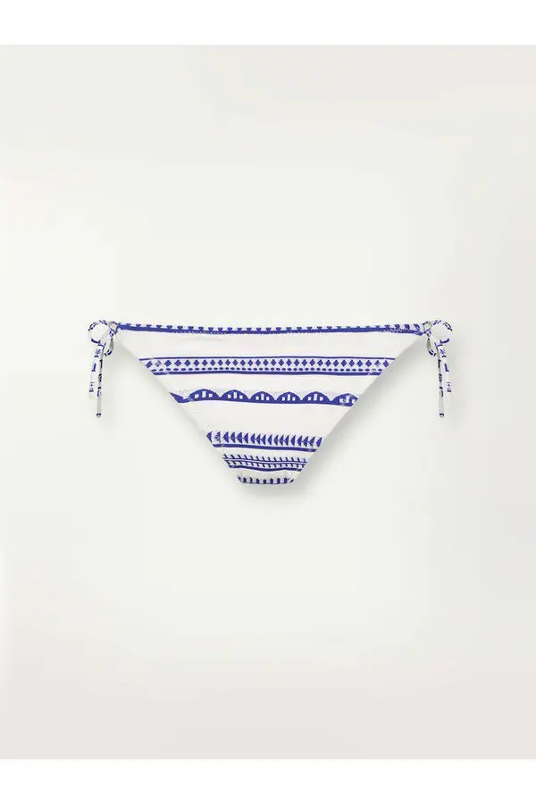LEMLEM Yani String Bikini Bottom - Blue | Editorialist