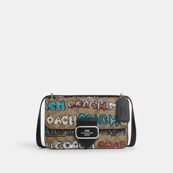 Buy Coach Outlet Coach X Mint + Serf Large Morgan Square Crossbody In ...