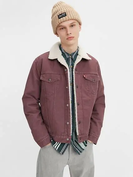 Buy LEVI'S Type Iii Sherpa Trucker Jacket - Huckleberry At 29% Off ...
