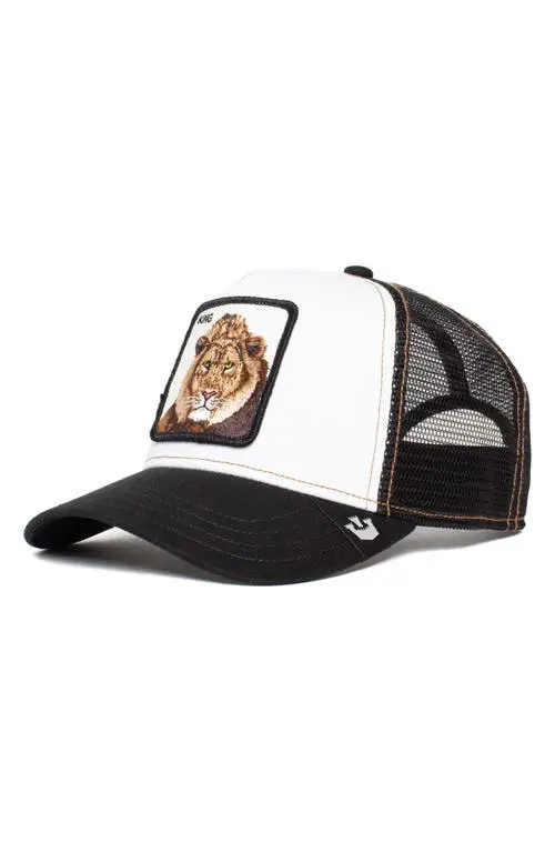 GOORIN BROS The King Lion Trucker Cap - Black