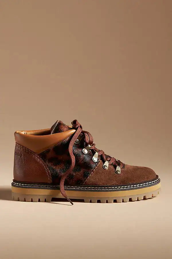 See By Chloé Eileen Hiker Boots In Brown 56% Off Editorialist