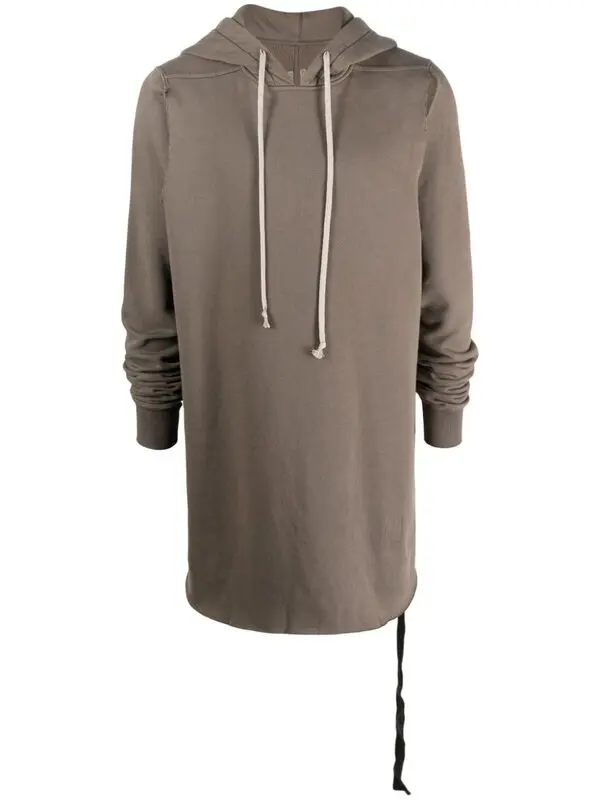 Rick Owens Cut-out Drawstring Hoodie