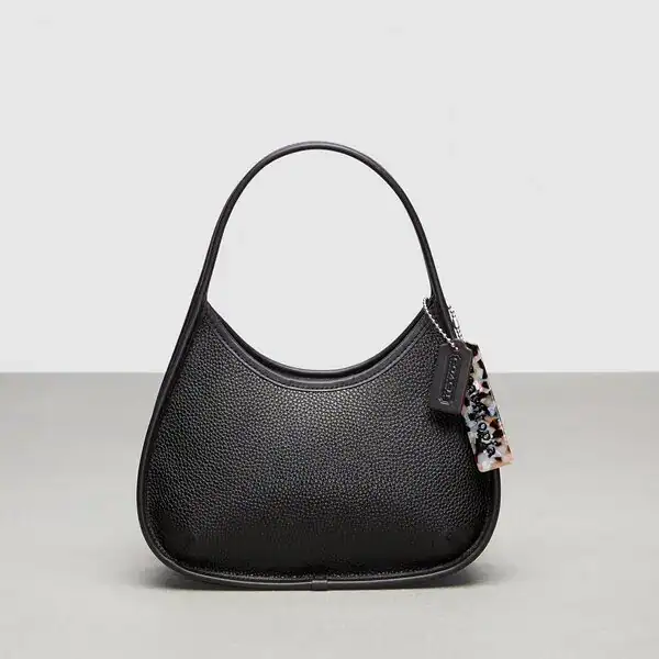 Coachtopia Ergo Shoulder Bag In Leather - Black | Editorialist