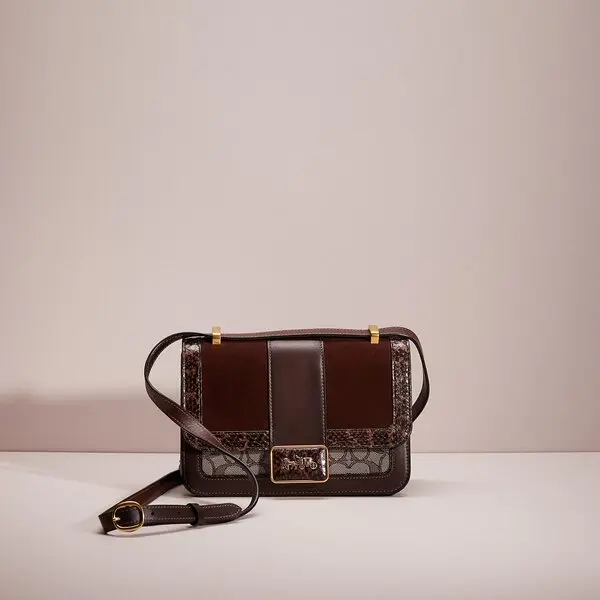 Coach Restored Alie Shoulder Bag - Brass/oak Maple