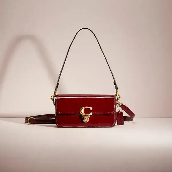 Coach Restored Studio Bag 20 - Brass/Wine | Editorialist