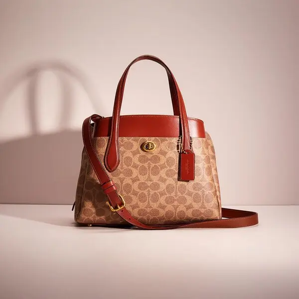 Coach Lora Carryall 30 In Signature Canvas