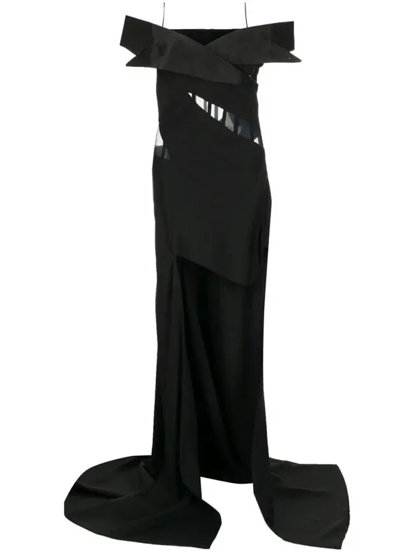 Monse Off-shoulder Corset Gown