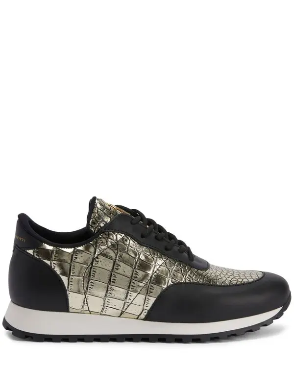 GIUSEPPE ZANOTTI Jimi Panelled Sneakers