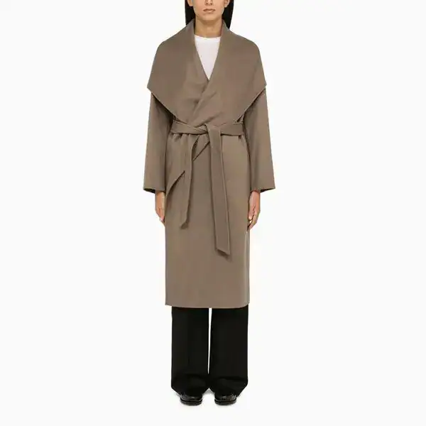 Buy IVY OAK Ivy Oak Carrie Rose Taupe Coat - Brown At 33% Off