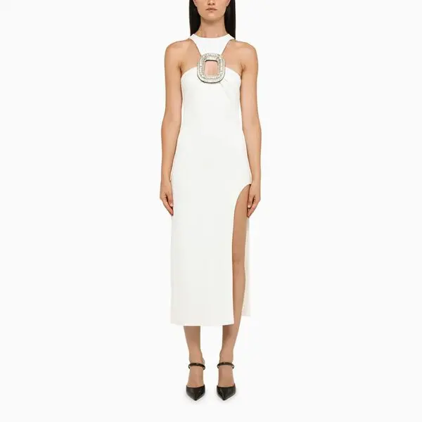 David Koma Asymmetrical Midi Dress