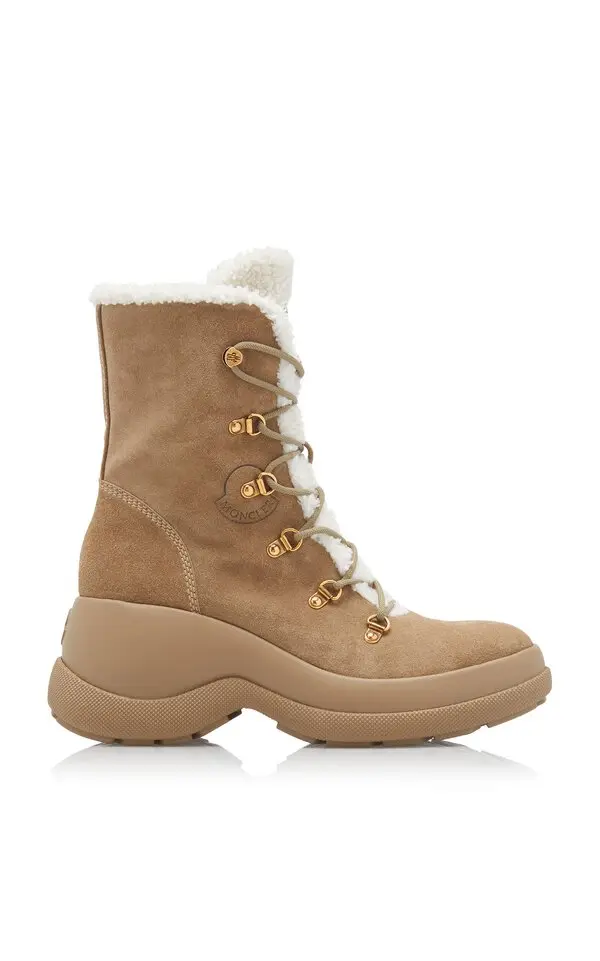 Moncler Resile Trek Sherpa-lined Ankle Boots