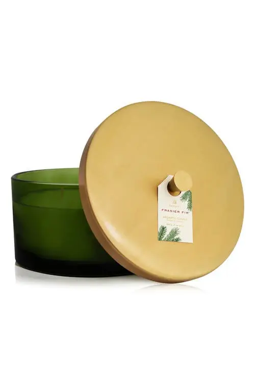 THYMES Frasier Fir Four-wick Candle - Green 21oz