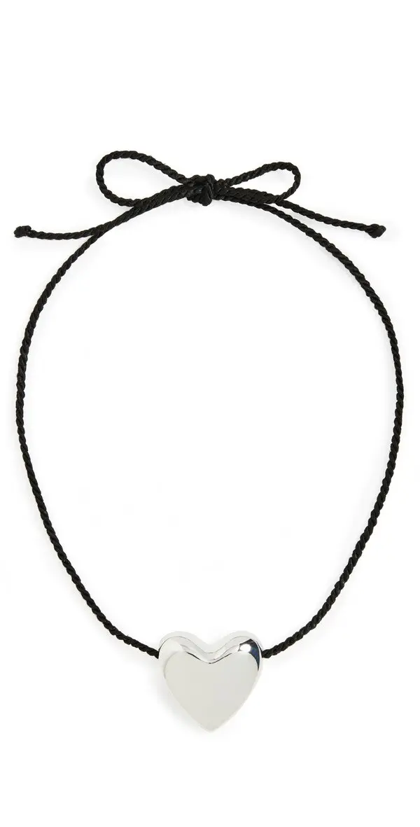 ANNIKA INEZ Large Heart Necklace