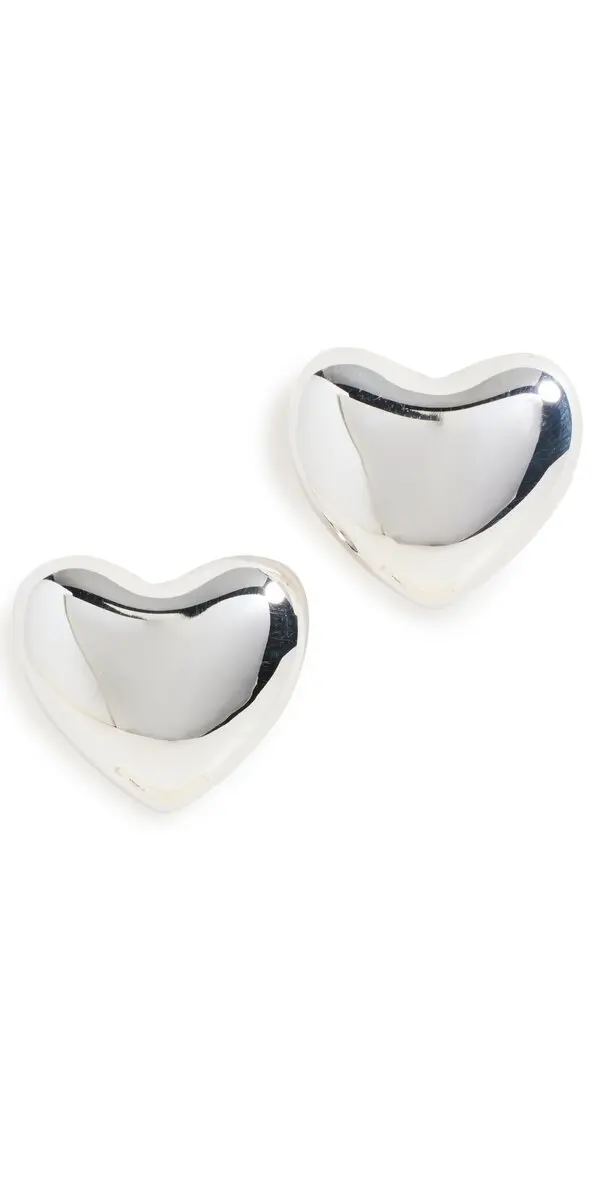 ANNIKA INEZ Small Voluptuous Heart Earrings