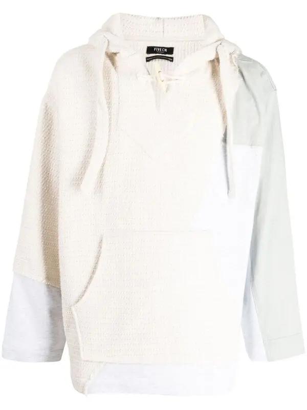 FIVE CM Cotton Layered Hoodie
