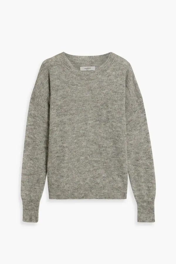 MARANT ETOILE Cliftony Mélange Mohair-blend Sweater