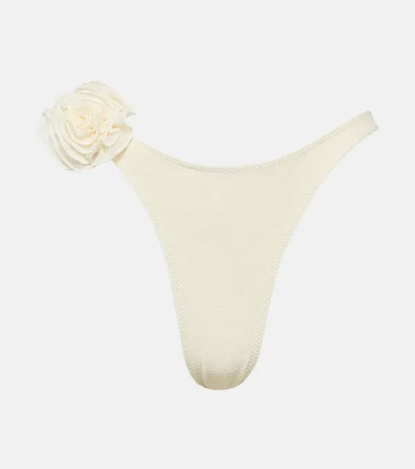SAME Appliqué High-leg Bikini Bottoms