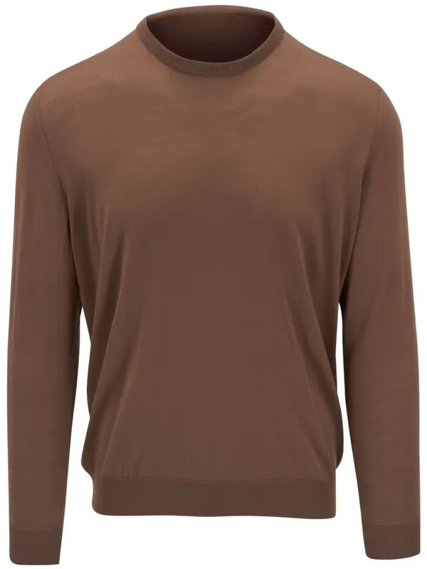 Kiton Fine-knit Wool Jumper