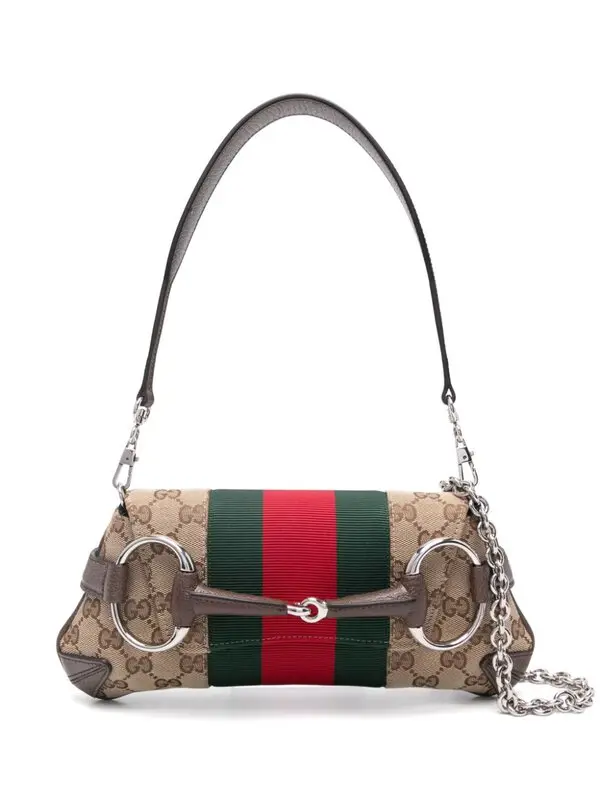 Gucci Small Horsebit Chain Shoulder Bag