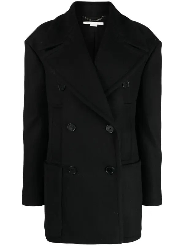 Stella McCartney Wool Double-breasted Coat