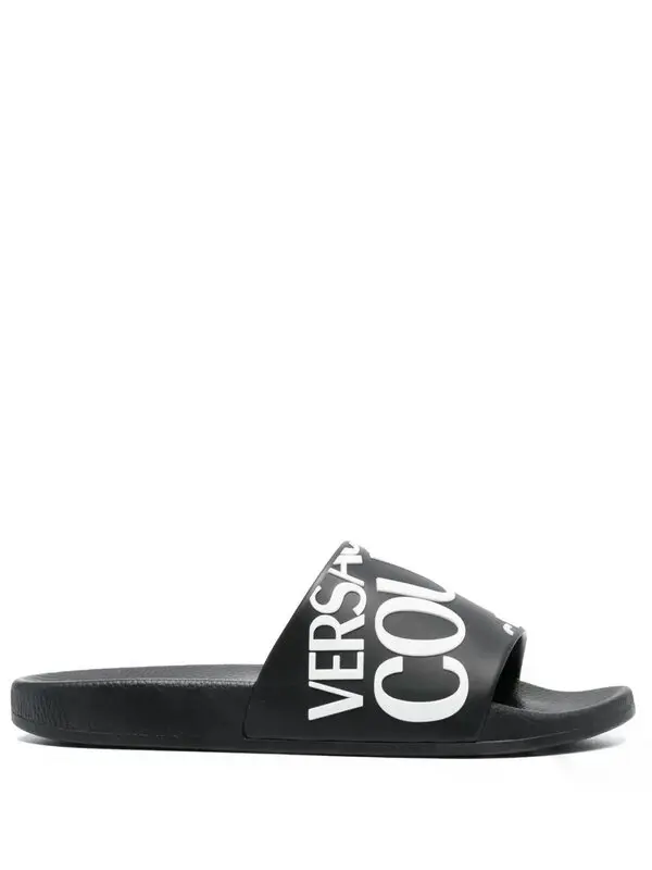Versace Logo-print Moulded Slides