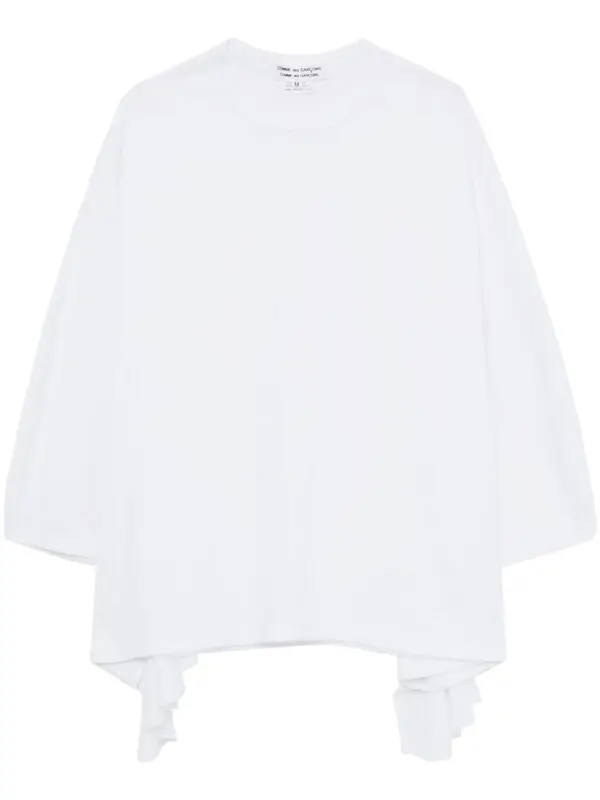 Comme Des Garçons Short-sleeve Draped T-shirt