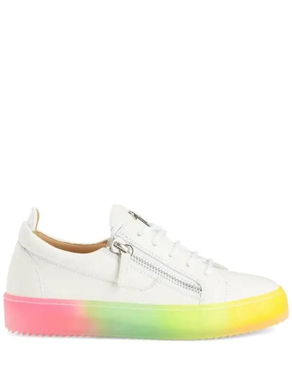 GIUSEPPE ZANOTTI Frankie Leather Sneakers
