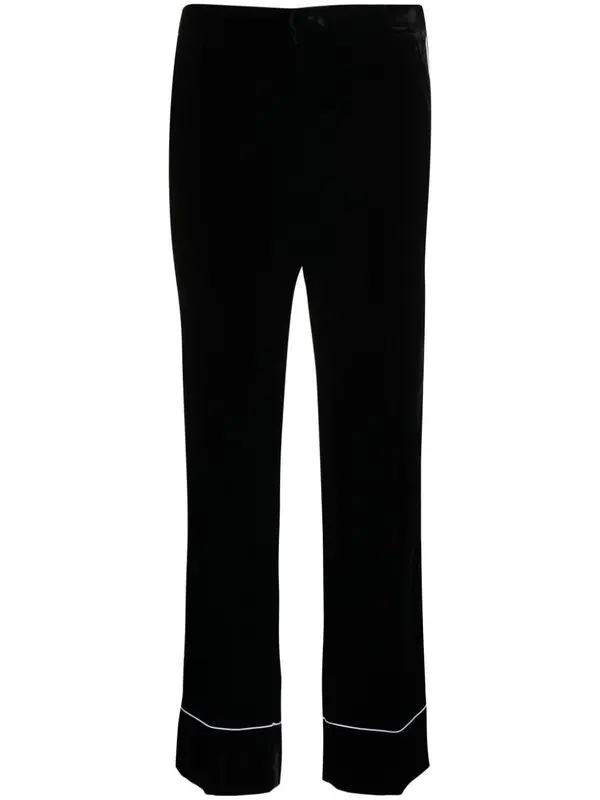 N°21 Piped-trim Trousers