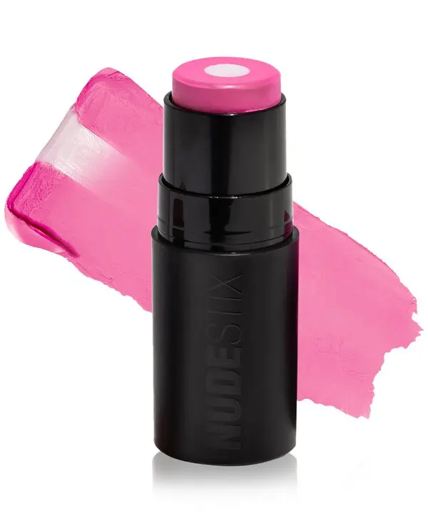 NUDESTIX Nudies Matte + Glow Core All Over Face Blush Color - Magenta Magic (cool Fuchsia Ice)