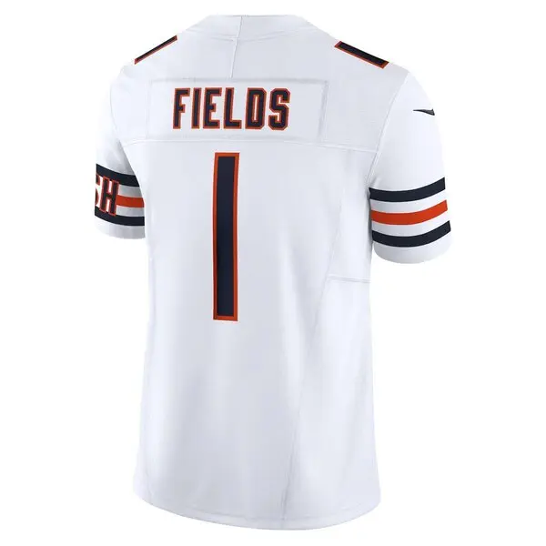 Nike Justin Fields Chicago Bears Vapor F.U.S.E. Limited Jersey - White ...