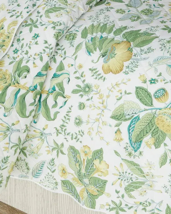 MATOUK SCHUMACHER Pomegranate Quilt - Citrus