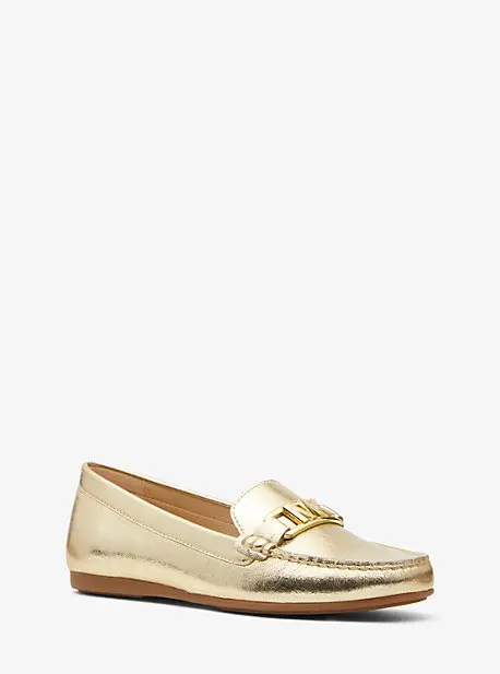 michael kors tracee leather moccasin