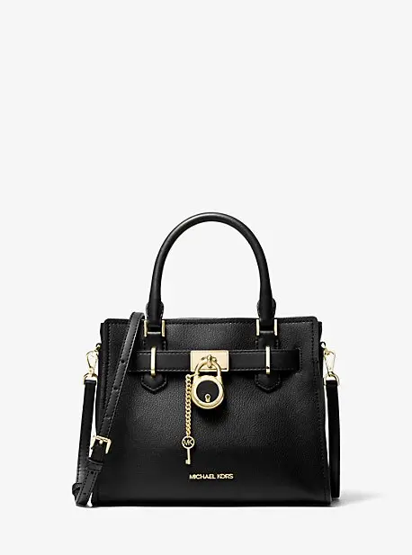 Michael Kors Hamilton Small Satchel - Black