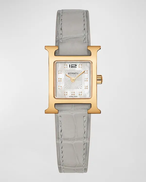 Hermès Heure H Watch, 21 Mm