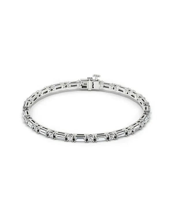 VRAI Mixed Shape Lab-grown Diamond Bracelet - White