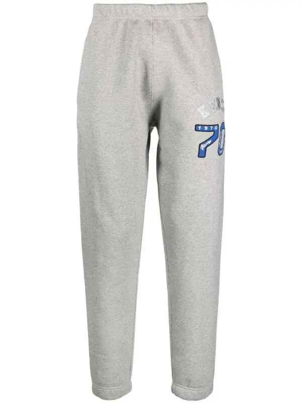 Kenzo Logo-appliqué Cotton Track Pants