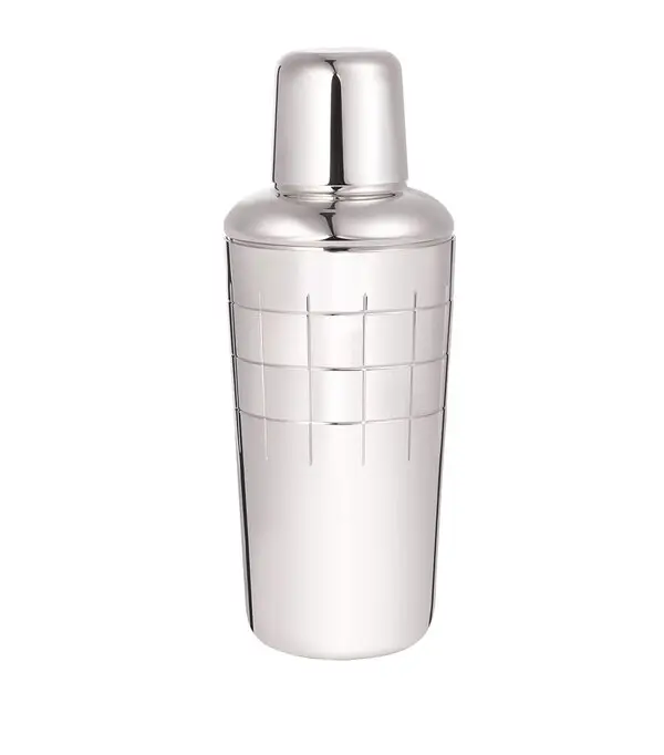 Christofle Plated Graphik Cocktail Shaker