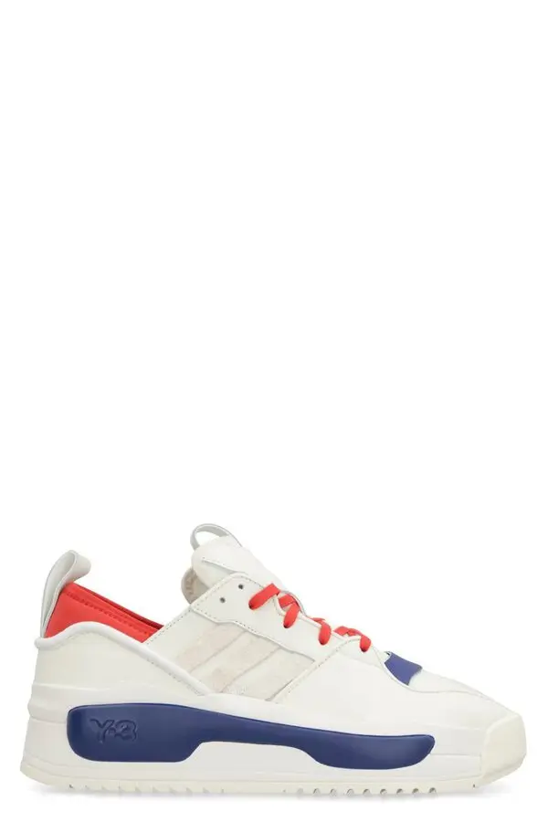 Buy Adidas Y-3 Rivalry Leather Low-top Sneakers - White At 33% Off ...