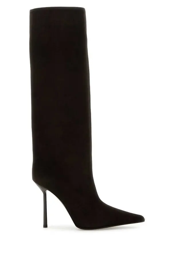 LE SILLA Bella Suede Boots - Brown