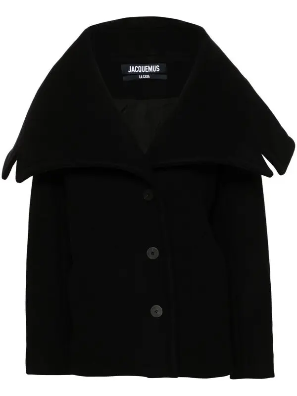 Jacquemus Oversized Felted Coat