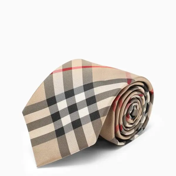 Burberry - Man - Beige - Tie main image 0