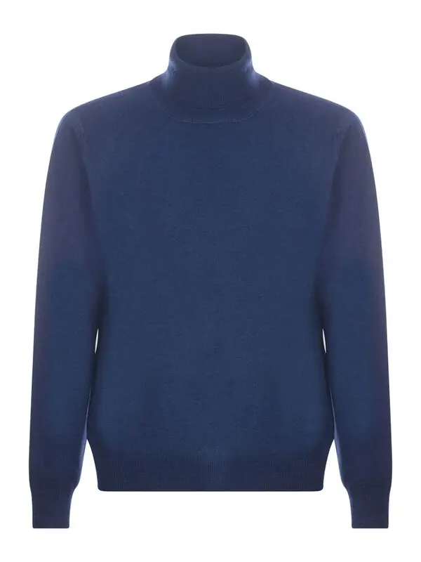 Tagliatore Turtleneck - Blue