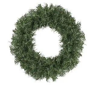 NORTHLIGHT 18' Canadian Pine Artificial Christm As Wreath Unli